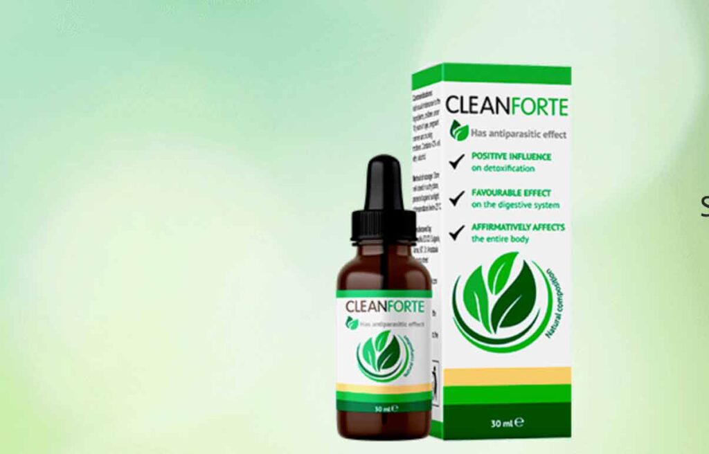 Clean Forte gotas ¿Para qué sirve, composición, precio, dónde comprar?